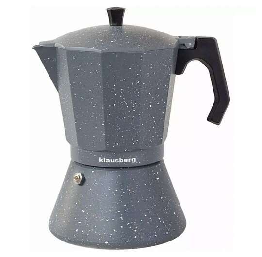 Klausberg džezva za espresso kafu, 6 šolja (KB7546)