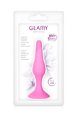 Glamy Plug Ventouse Pink S, 5700891050