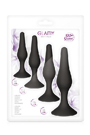 Glamy Anal Set Black, 5700900010