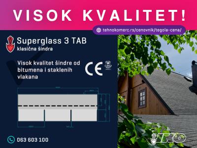 Tegola Superglass 3TAB