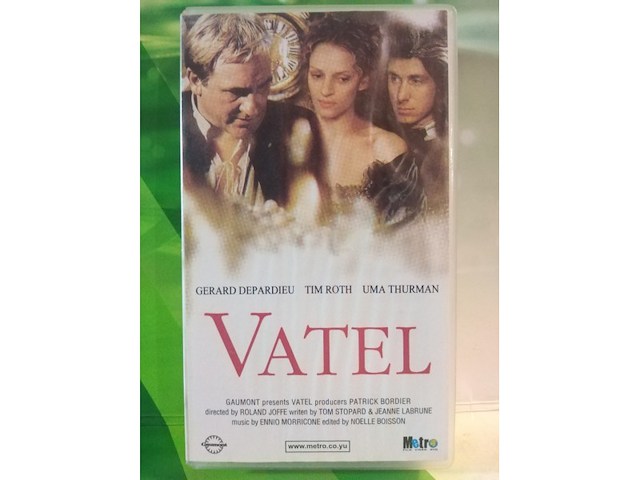 Vatel - Gerard Depardieu / Tim Roth / VHS /