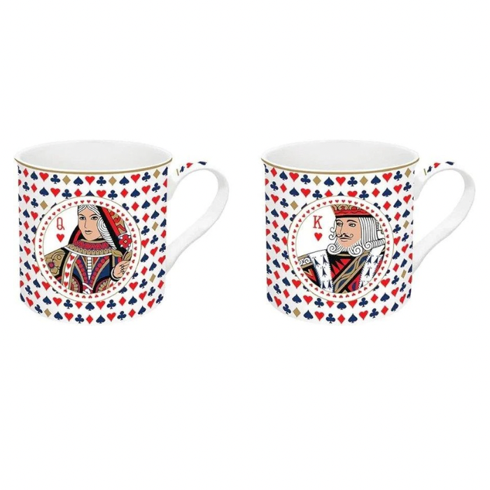 Pozzi Milano Casino Set of 2 Porcelain Mugs – Šolja 2/1