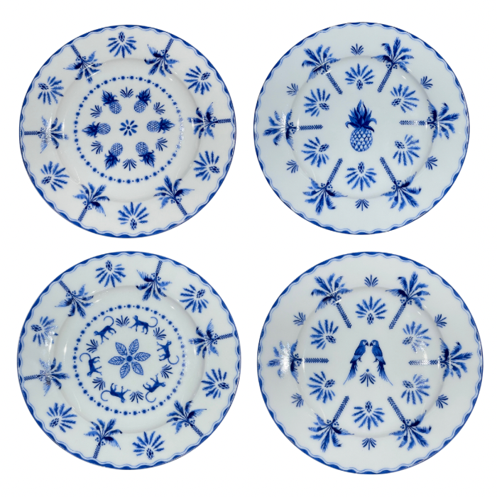 Pozzi Milano Exotic Vibes Set of 4 Porcelain Plates – Desertni tanjir 4/1