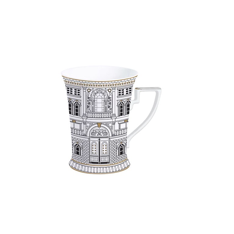 Pozzi Milano Palazzo Porcelain Mug – Šolja