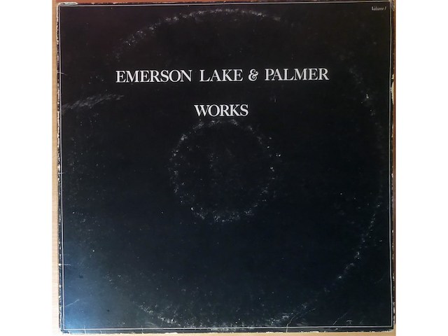 2LP EMERSON, LAKE AND PALMER - Works (1977) Greece, NM