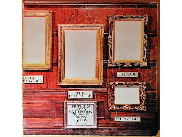 LP EMERSON, LAKE AND PALMER - Pictures (1976) UK, VG+