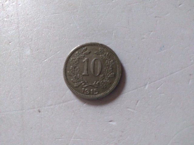 10 helera Austrija, 1915.