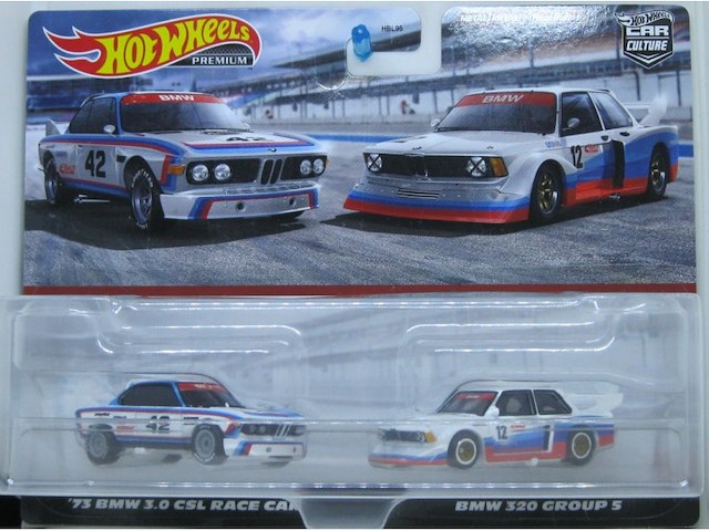 hot wheels BMW 3.0 CSL &; BMW 320 Gr.5