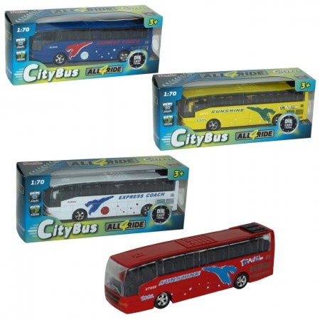 Metalni Autobus 1:70 zvuk-svetlo ( 38-909000 )