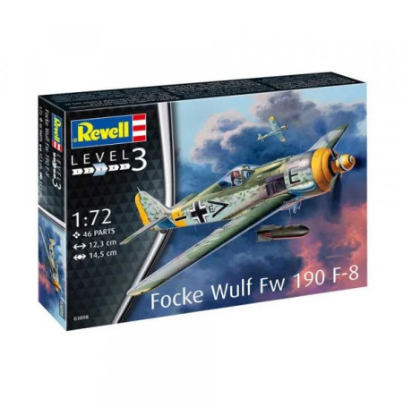 Revell maketa focke wulf fw190 f-8 ( RV03898/030 )