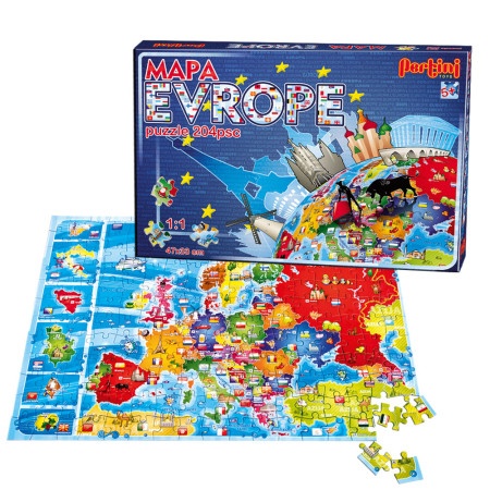 Mapa Evrope ( 0000052 )