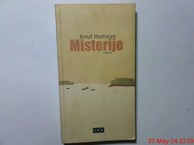 KNUT HAMSUN  -   MISTERIJE