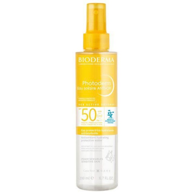 BIODERMA PHOTODERM EAU SOLAIRE ANTI-OX SPF50+ 200ML