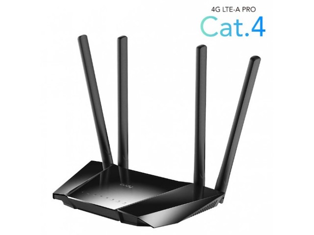 CUDY LT400_EU 4G LTE Wi-Fi Router CPE, 2.4Ghz, 1W/4L 10/100, 4x Antena