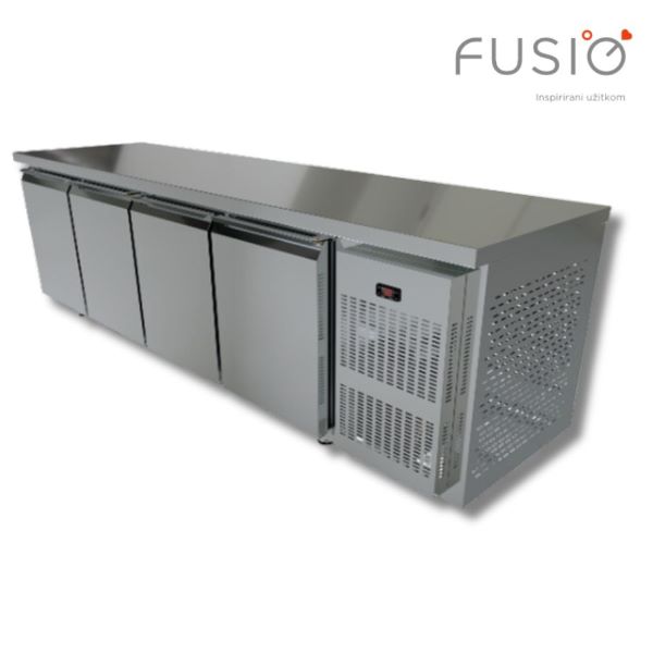 FUSIO RASHLADNI STO 4 BOX VRATA ZZ +2/+10°C 2600X700X850 BASIC