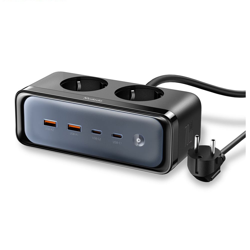 MCDODO Energy Cube 70W GaN Lightning Protection Power Strip Produžni kabl