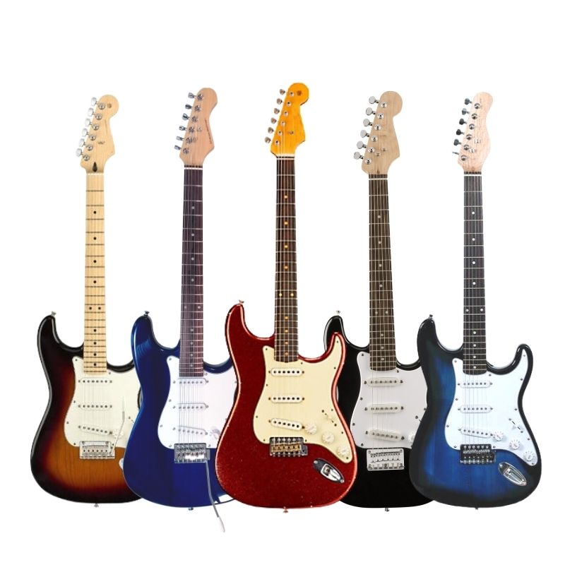 OUTLET Strat električne gitare BEGINNER (Guitar Center Singapore clearence SALE)