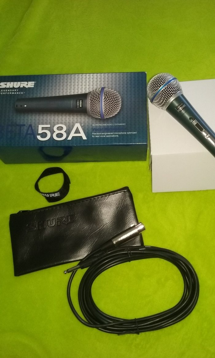 Shure beta, novo