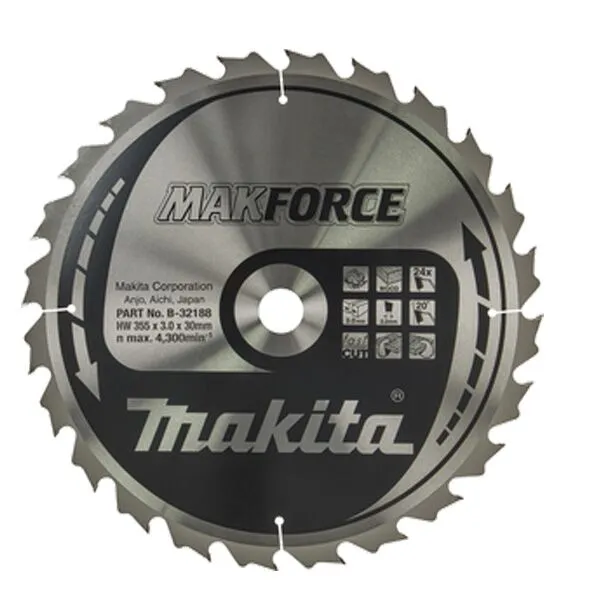 Makita TCT list za testeru MAKForce 355mm (B32188)