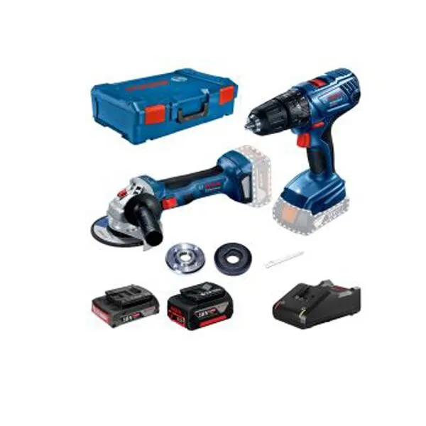 Bosch Set aku alata GWS 180 + GSB 180 + 1×2,0 + 1×4,0 XL (0615990M36)