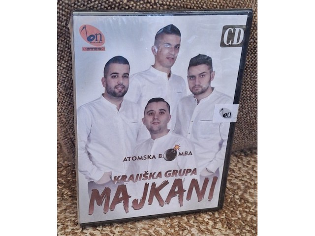 CD-KRAJIŠKA GRUPA MAJKANI-DELIJE IZ KNINA-NOVO-CELOFAN