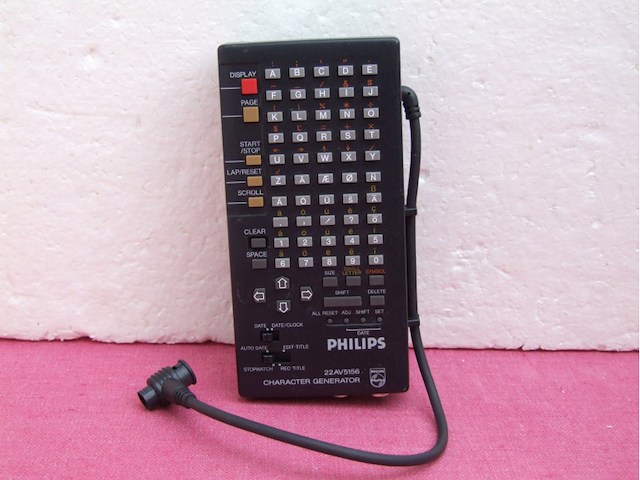 Philips Character Generator 22AV5156 za VHS kamkodere