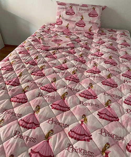 Štep deka sa posteljinom 140X210 – PRINCEZE