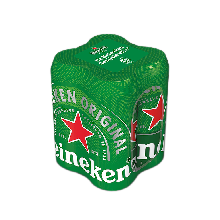 Pivo Heineken multipak 4x0.5l