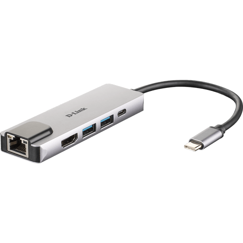 D-LINK USB Hub 5-in-1 DUB-M520