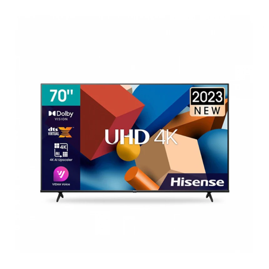 Televizor Hisense H70A6K Smart, LED, 4K UHD, 70"(177cm), DVB-T/T2/C/S/S2