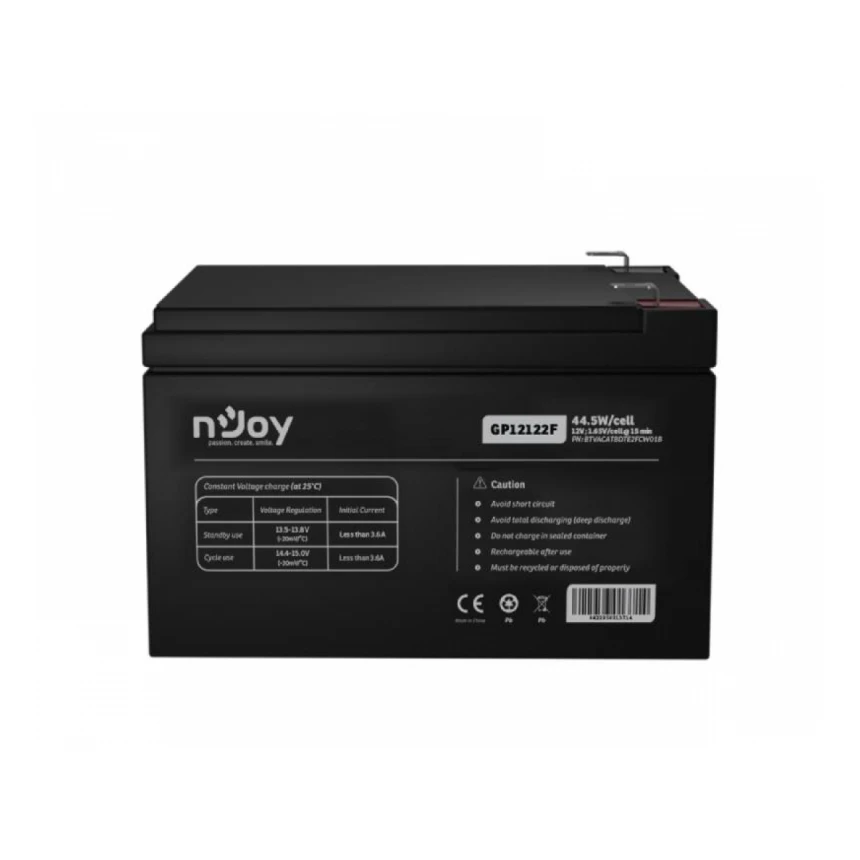 NJOY GP12122F baterija za UPS 12V 12Ah (BTVACATBDTE2FCW01B)