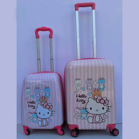 DECIJI KOFERI set 2u1 MOD.34 HELLO KITTY MEDA NOVI