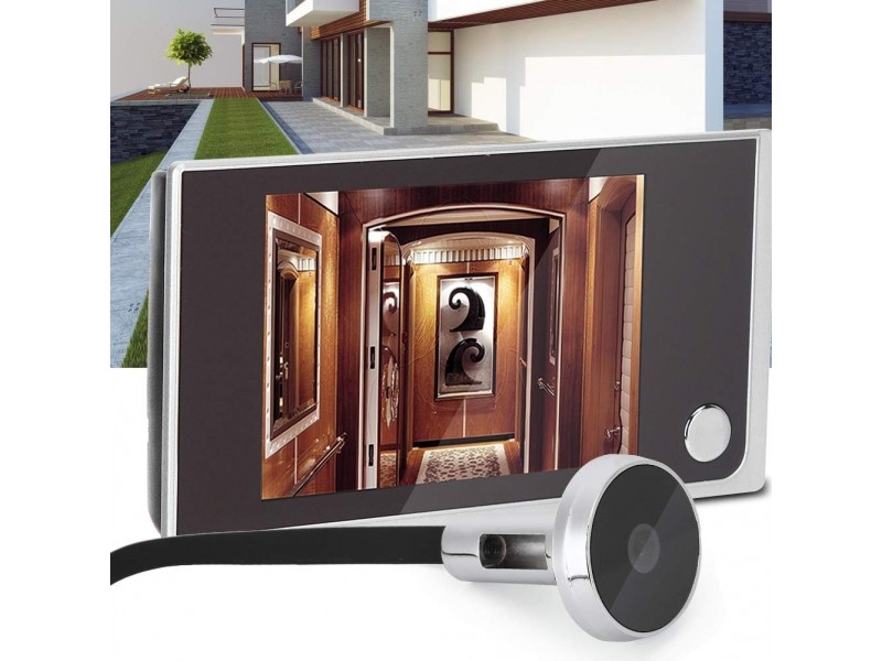 Špijunka za vrata sa kamerom i ekranom od 3.5 inča