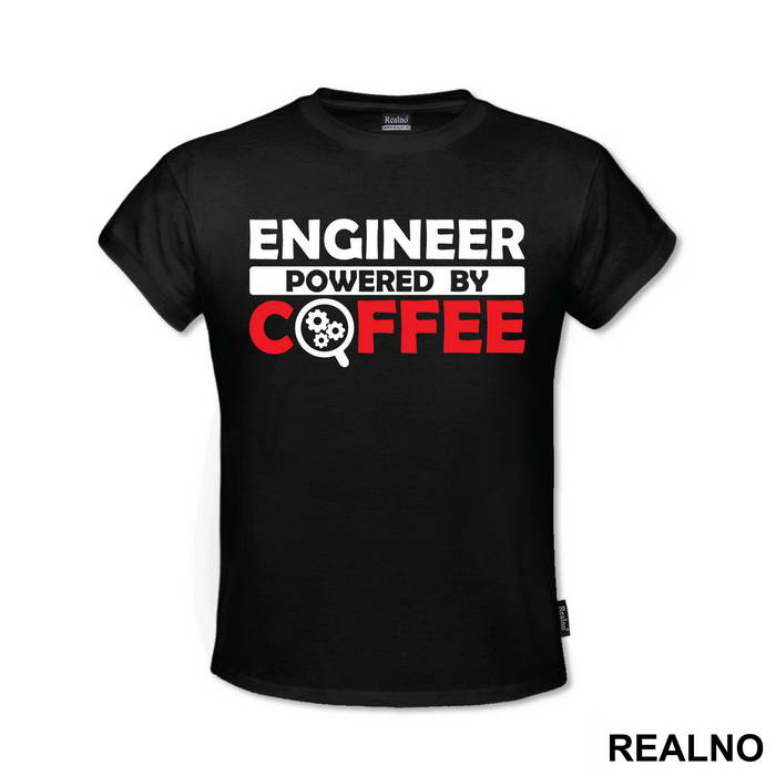 POWERED BY COFFEE - ENGINEER - MAJICA