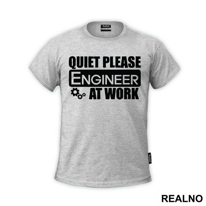 QUIET PLEASE AT WORK - ENGINEER - MAJICA