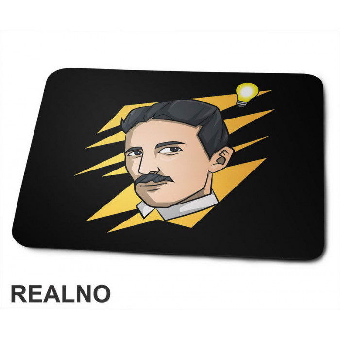 NIKOLA TESLA - LINIJE - PODLOGA ZA MIŠ