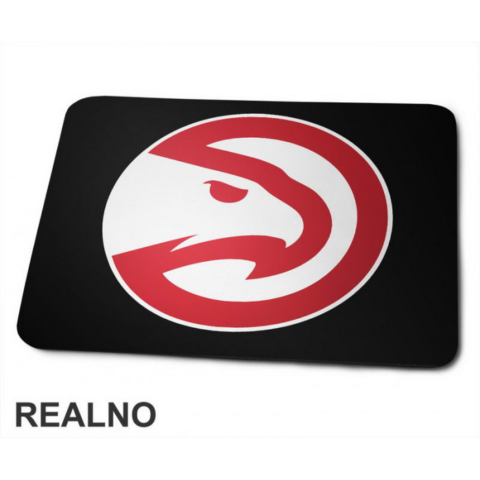 ATLANTA HAWKS MINI LOGO - KOŠARKA - NBA - PODLOGA ZA MIŠ