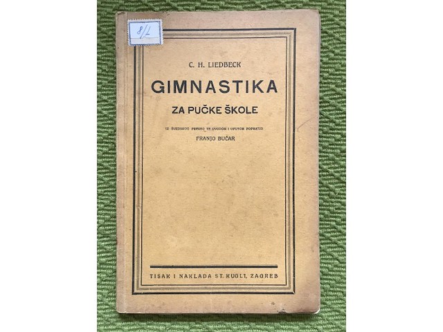 GIMNASTIKA za pučke škole - C.H. Liedbeck