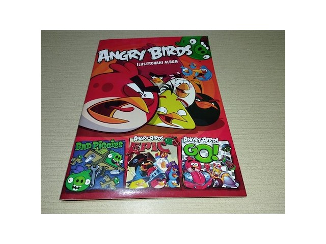 Album za slicice Angry Birds