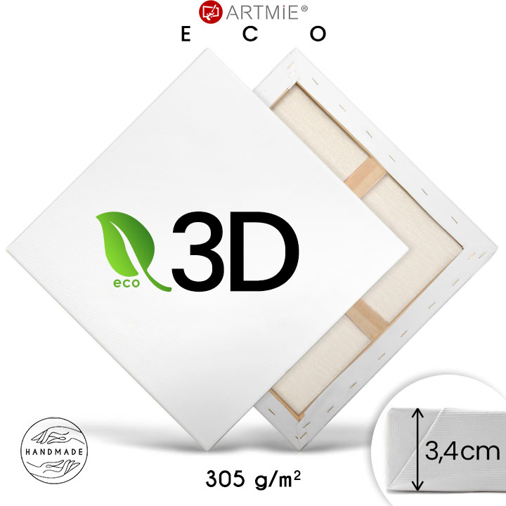 3D slikarsko platno na ramu EKO light