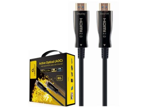 GEMBIRD CCBP-HDMI-AOC-80M-02 Gembird Active Optical (AOC) High speed HDMI cable with Ethernet Premium 80m