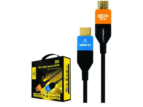 GEMBIRD CC-HDMI8K-AOC-30M Gembird Active Optical (AOC) ULTRA High speed HDMI 2.1 8K UHD with Ethernet 30m