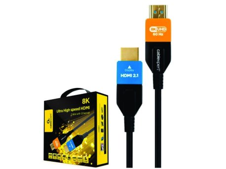 GEMBIRD CC-HDMI8K-AOC-5M Gembird Active Optical (AOC) ULTRA High speed HDMI 2.1 8K UHD with Ethernet 5m