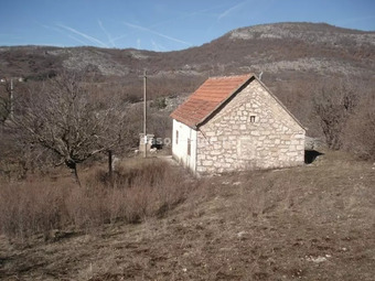 Veliki i cjelovit seoski zemljisni kompleks sa kamenom kucom, Vilusi, Niksic