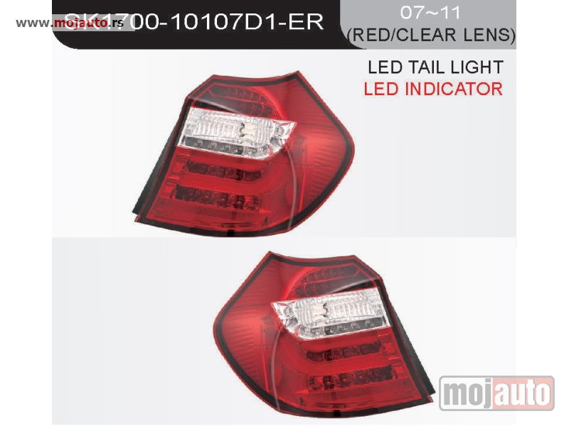 BMW Serija 1 E87/E81 3V/5V Red Led Light Bar. Za modele od 2007-2011.