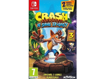 Switch Crash Bandicoot - N. Sane Trilogy