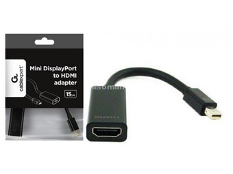 A-mDPM-HDMIF-02 Gembird Mini DisplayPort v.1.2 to HDMI adapter cable, black