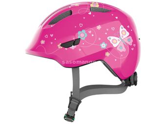 Kaciga za bicikliste ABUS Smiley 3.0 - pink butterfly M