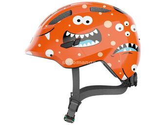 Kaciga za bicikliste ABUS Smiley 3.0 - orange monster S