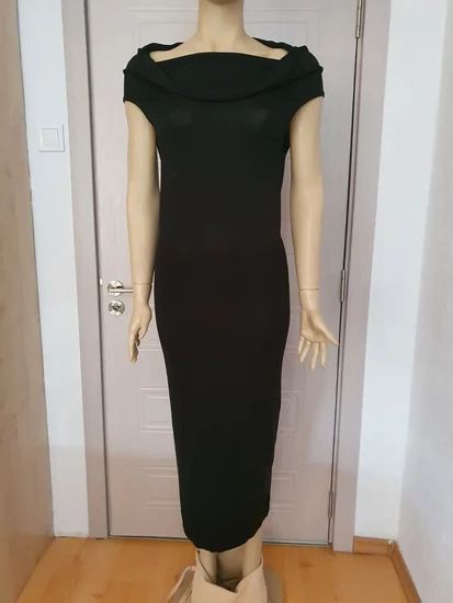 Wolford crna viskozna haljina S M